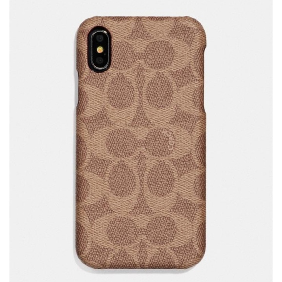 Coach | Accessories | Iphone Xs Max Case In Signature Canvas | Poshmark